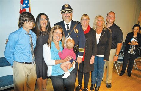 Larry Cattano Sworn In As Deputy Chief Of Police Eddie Padilla