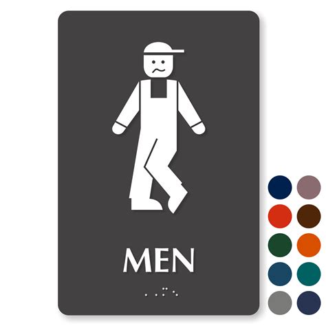 Funny Bathroom Signs For Men I Love Them Hos Mens Funny Christmas