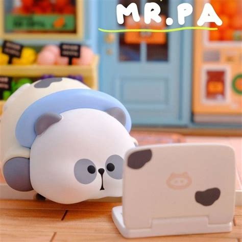 Action Toy Figures Mrpa Working Week Series Blind Box Toys Cute Anime