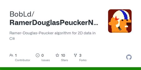 Github Bobldramerdouglaspeuckernet Ramer Douglas Peucker Algorithm
