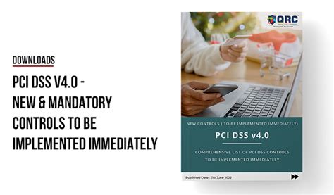 pci dss v4 0 new and mandaroty controls qrc downloads