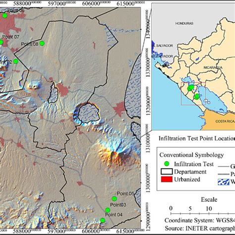 Location Of Points From Coordinates Source Self Made 2021 Based On