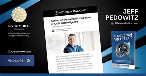 Author Jeff Pedowitz On The Future Of Artificial Intelligence Beverly Hills Publishing