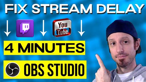 How To Fix Stream Delay Low Latency OBS Studio YouTube