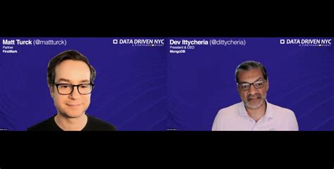 in conversation with dev ittycheria ceo mongodb matt turck