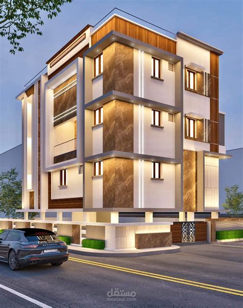 تصميم واجهة لعمارة مستقل