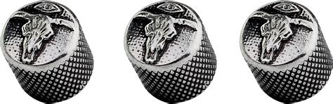 Guyker Guitar Bass Potentiometer Control Knobs With 6mm Dia Shaft Pots 3pcs Zinc