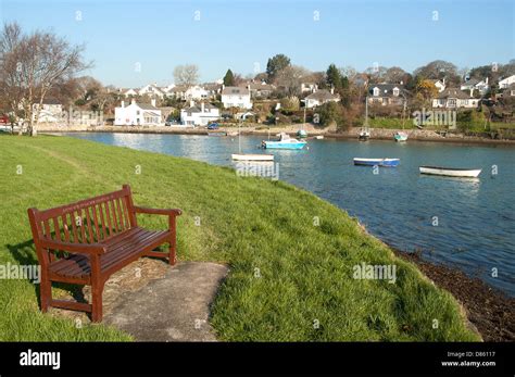 The Waterside Village Of Mylor Bridge Near Falmouth In Cornwall Uk