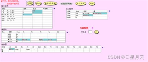 实验3 tomasulo算法【计算机系统结构】 1 启动tomasulo算法模拟器 2 假设浮点功能部件的延迟时间为 加减法2个时钟周期