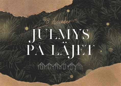 Julmys På Läjet Träslövs Församling