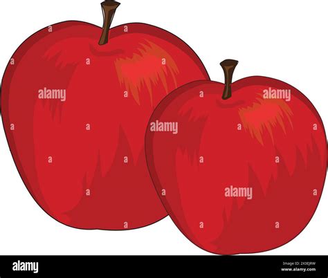 Vector Apple Vector Illustration Stock Vector Image And Art Alamy