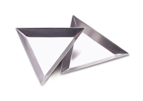 12 Pack Of 3 Triangular Trays Pmc Supplies