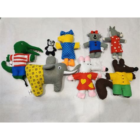 Maisy And Friends Puppets Set Shopee Singapore