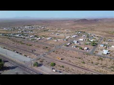 Bouse Arizona Aerial View Youtube