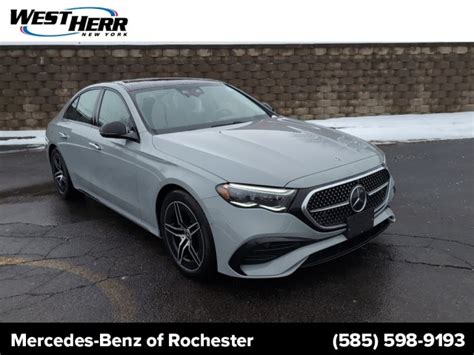 New 2024 Mercedes Benz E Class E 350 4d Sedan In Rochester Mr24s132