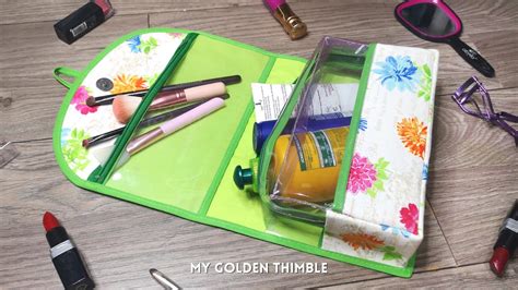 The Ultimate Hanging Toiletry Bag Sewing Pattern