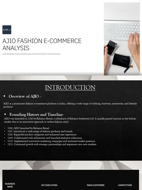 Ajio Analysis Pdf E Commerce Marketing