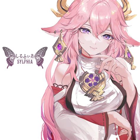 Yae Miko Png Transparent Images