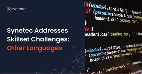 Synetec On Linkedin Vba Php Python Java Softwaredevelopment Softwaresolutions
