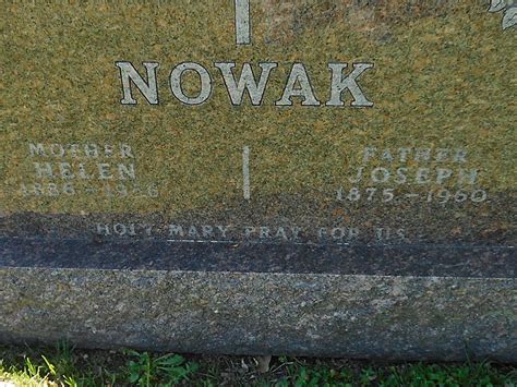 Helen Pauline Jagodzinski Nowak 1886 1956 Find A Grave Gedenkplek