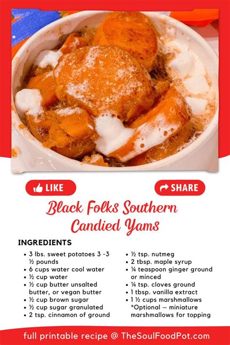 Black Folks Soul Food Candied Yams On The Stove Recipe Best Candied Yams Recipe Soul Food