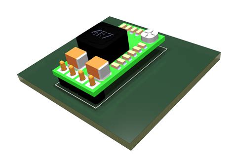 Voltage Regulator Dc Dc Step Down Mini 4p Kicad 6 Domoticx