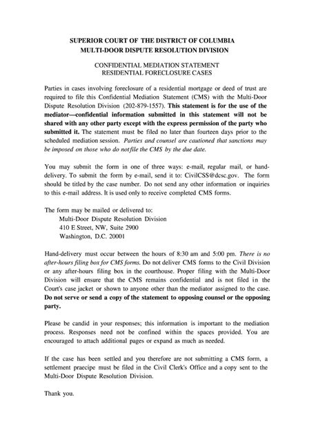 How To Write A Mediation Statement Letter Allingham Script