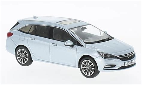 Miniature Opel Astra 1 43 Iscale K Sports Tourer Metallise Bleue 2016