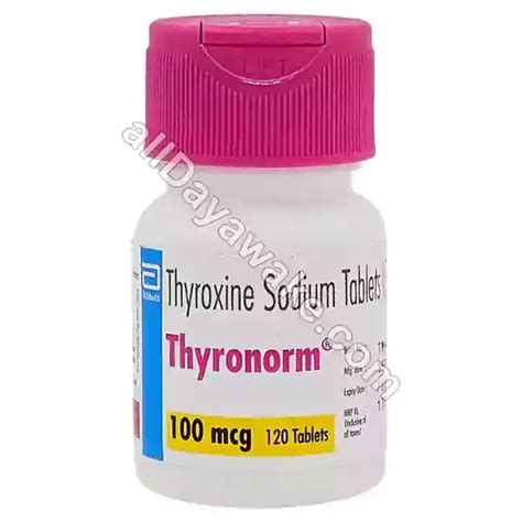 Thyronorm 100 Mcg Managing Hypothyroidism Effectively