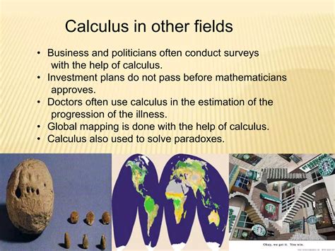 Application Of Real Life In Calculus Pptx