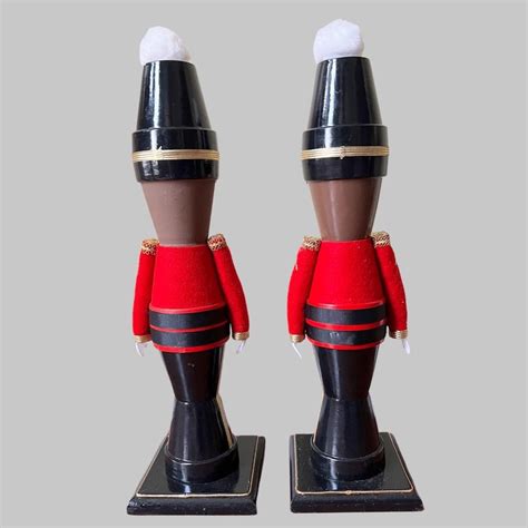 Pair Of Nutcracker Figurines Etsy