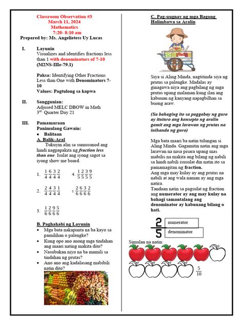 Fraction Less Than One Pdf