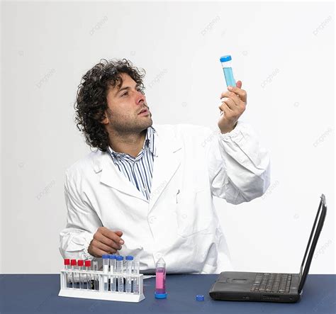 Working In The Laboratory Reagent Sample Clinical Photo Background And