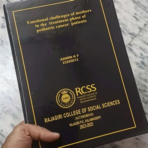 Socialwork Research Rajagiricollege Anwin K F