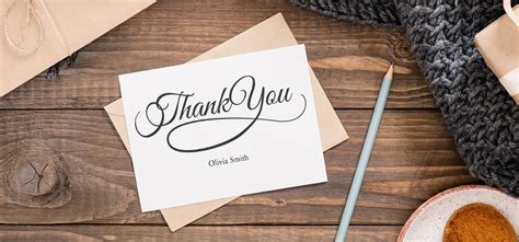 Business Thank You Card Examples
