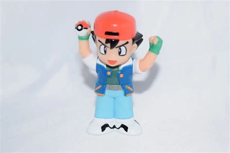 Ash Ketchum Pokemon Soft Vinyl Figure Finger Puppet Satoshi Human