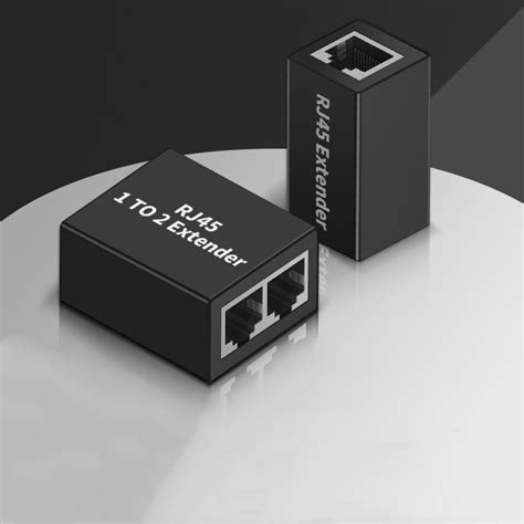 Router Adapter Lan Cable Connector Cat7 6 5e Rj45 Adapter Female To