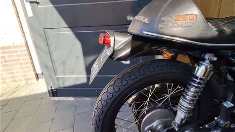 Honda Cb350f Cb400f 4 4 Exhaust Youtube