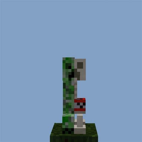 Skeleton Minecraft Papercraft Creeper
