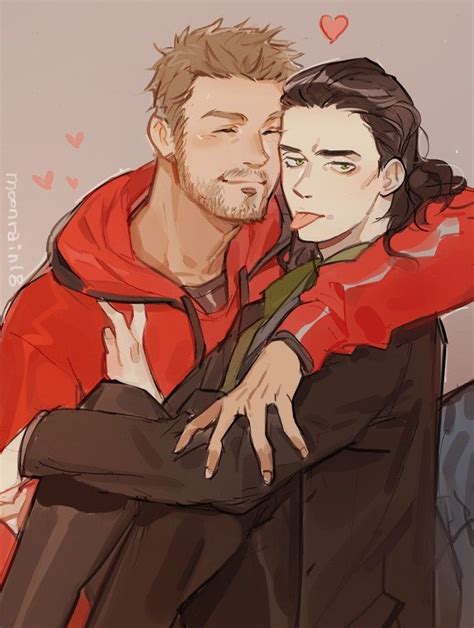 Thruce Ship Fanart Thorbruce Fanart Frostmaster Fanart Loki X Thor