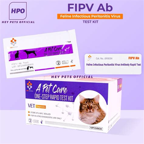 Jual Test Kit Fipv Ab Feline Infectious Peritonitis Alat Test Virus