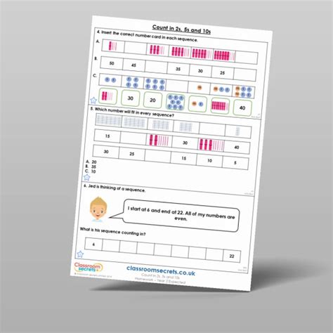 year 2 count in 2s 5s and 10s reasoning and problem solving 2 resource