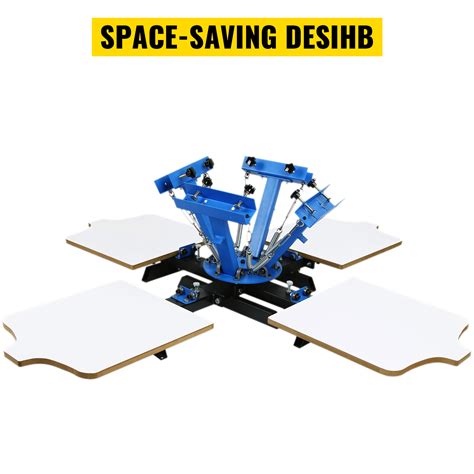 Vevor Vevor 4color4 Station Silk Screen Printing Machine T Shirt Carousel Printer Vevor Eu