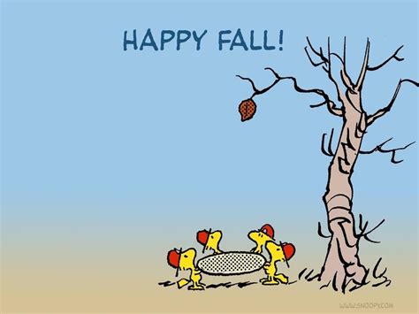 Snoopy Autumn Pictures Wallpapers Wallpaper Cave