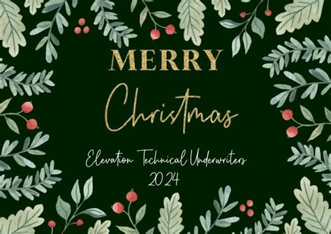 Elevation Technical Underwriters Pty Ltd Would Like To Wish All Our… Elevation Technical