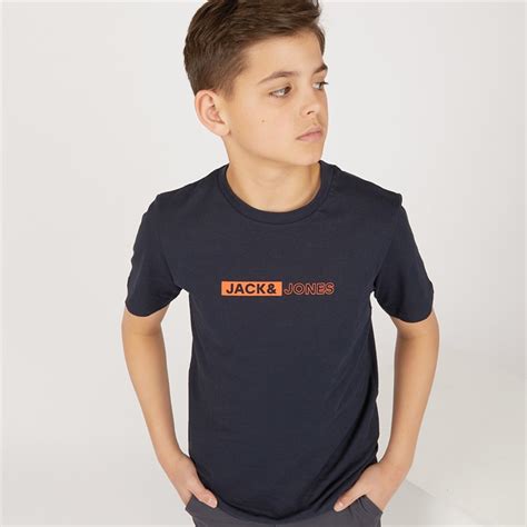 Jack And Jones T Shirt Junge Neo Sky Captain