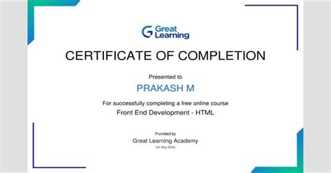 Helloconnections Frontenddevelopment Html Greatlearningacademy Prakash M
