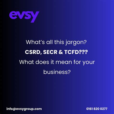 Csrd Secr Tcfd Scope1and2 Sustainabilityreporting Energymanagement Evsy