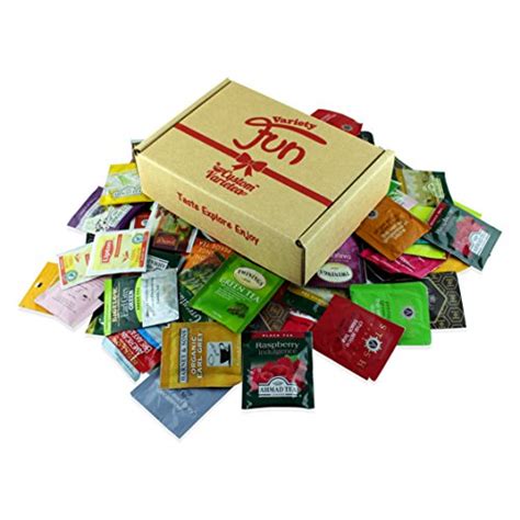 Custom Varietea Tea Bags Sampler Assortment Includes Mints 40 Count
