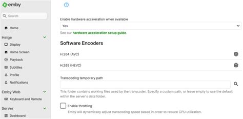 Emby Dockerized Media Server With Automatic